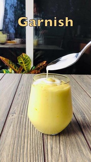 Mango Lassi Recipe | How To Make Mango Lassi | Mango Yogurt Smoothie #Shorts