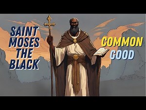 Catholic Social Teaching Saints - Common Good - Saint Moses the black