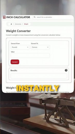 ⚖️ Pounds to kilograms? Ounces to grams? This converter handles any weight unit swap instantly.