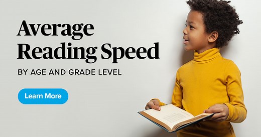 Average Reading Speed (WPM) by Age and Grade Level