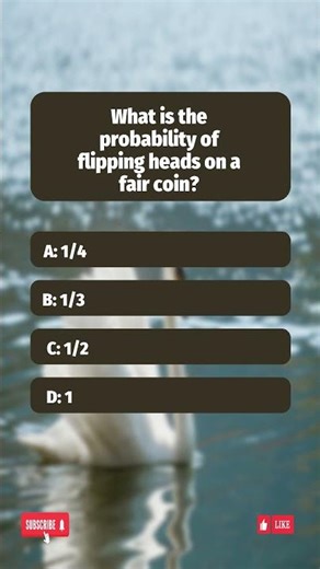 Let’s See If You Know This! What is the probability of flipping heads on a fair coin?