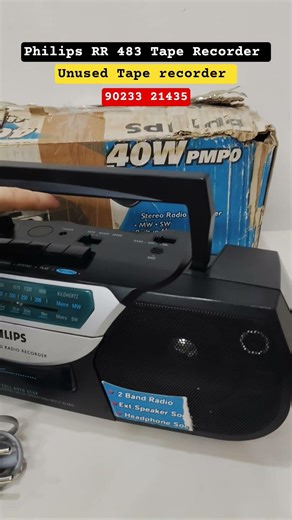 Philips RR 483 Stereo Radio cassette player for sale 90233 21435