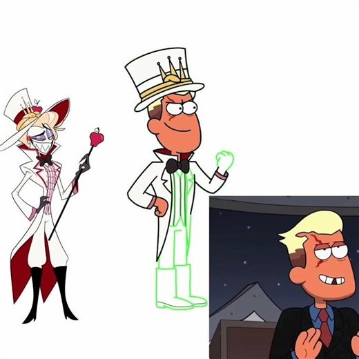 Chip Whistler as Lucifer #speedpaint #progressivechristian #bigcitygreens #hazbinhotel #fallenangel