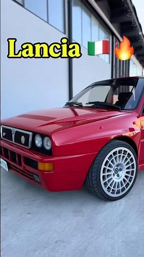 🔥 Lancia Delta Integrale – From a different angle, still as legendary 🇮🇹