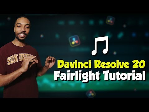 DaVinci Resolve 20 Fairlight Tutorial: Your Complete Audio Editing Guide!
