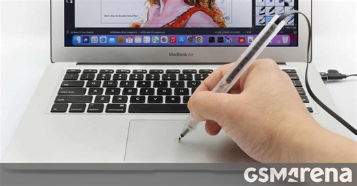 Turn your MacBook trackpad into a drawing tablet with the SonarPen stylus