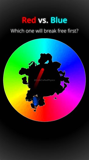 CodeCraftedPhysics | I didn’t expect such a comeback 😯 . . . #escapegame #satisfying #asmr #glass #art #oddlysatisfying #adhd | Instagram