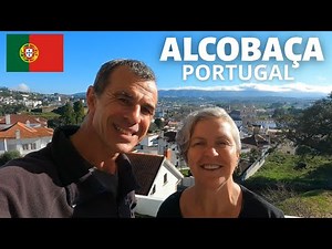 ALCOBAÇA Silver Coast PORTUGAL Jardim do Amor, River Walk, Best Value Lunch, Menus, Pedro & Inês