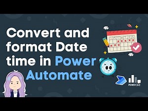 Convert date time vs Format date time in Power Automate