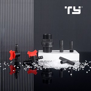 [Hot Item] PP POM Plastic Drip Irrigation Plastic Compression Fitting Pipe Fitting Hose Tee