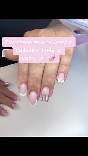 Reasons Why Acrylic Nails Might Come Off Easily | Nail Care Tips