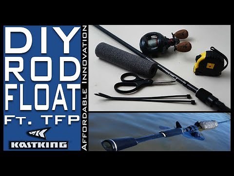 How to: DIY Rod Floats for Fishing Rods - CHEAP WAY to Make Rod Floats - KastKing Fishing Tips