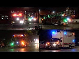 Chicago Fire Department - Working Fire Response + On Scene footage