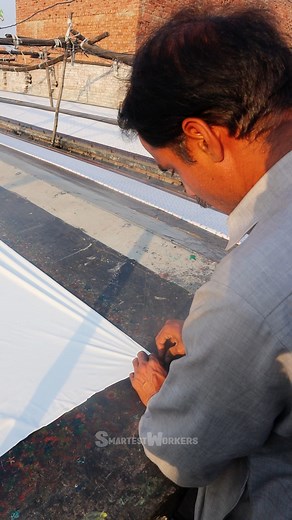 Traditional Cloth Printing Techniques Still Produce Great Results | Smartest Workers