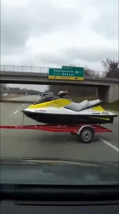 802K views · 1.7K reactions | Loose Boat Trailer Sprints Down Ohio...