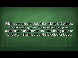 Grounding and Bonding Traffic Signal Installations Properly