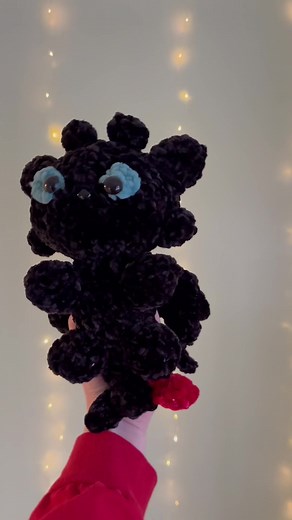 Toothless Crochet Dance | How to Train Your Dragon Art