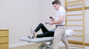 VALD DynaMo Plus Hip Adduction (Supine - 45 Degree Knee Flexion) Compression Test