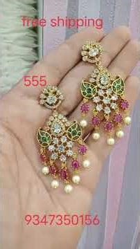 beautiful trendy earrings collection with price at wholesale prices #1gramgold #immitationjewellery