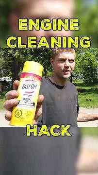 Cleaning the V8 small Block Chevy #diy #mechanic #satisfying