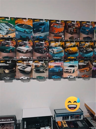 my current hot wheels display set up and collection