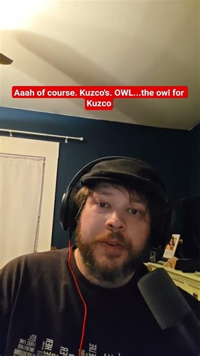 #kronk as an #owl. #voiceactor #character #voiceacting