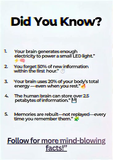 5 Mind-Blowing Brain Facts You Won’t Believe
