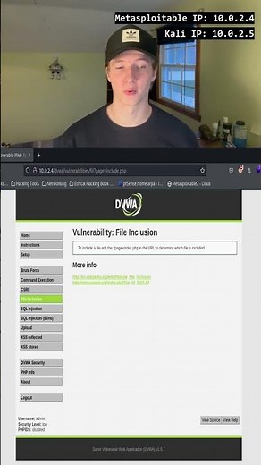 Learn to Hack Day 22: Local File Inclusion (LFI) #cybersecurity #hacker #tutorial #tips #hack