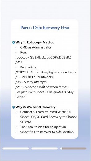SD Card Read-Only? Here’s How to Fix and Recover Your Files! #sdcard #readonly #techtutorial