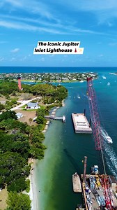 The Jupiter Inlet Lighthouse has been guiding mariners since 1860—and it’s still one of the most iconic landmarks on Florida’s east coast. ⛵🌴You can tour the lighthouse, climb all 105 steps to the top, and take in breathtaking views of the inlet and Atlantic Ocean. 🌊💡Its distinctive brick red color wasn’t always part of the plan—originally unpainted, it was later coated to cover discoloration and help it stand out against the greenery for better visibility. 🎨🧱It’s history, beauty, and adven