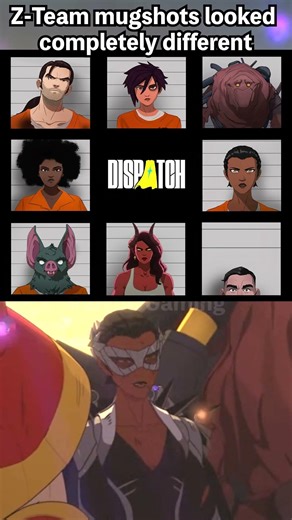 Z-Team Mugshots Looked Completely Different #dispatch #dispatchgame