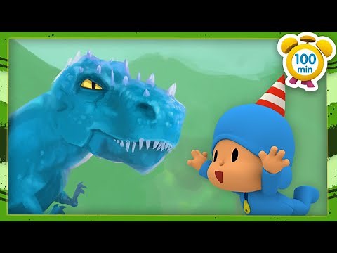 🦕POCOYO in ENGLISH - Dinosaurs for kids [100 min ] | Full Episodes | VIDEOS and CARTOONS