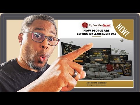 New My Lead Gen Secret Sales Page is Ready!