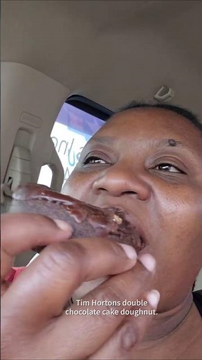 Tim Hortons Donut #review #video #fyp #viralvideo #viralshort #viralshorts #food #vlog #trending