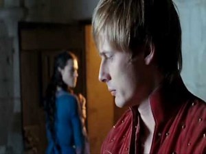 Merlin 1x12 - Arthur and Morgana scenes