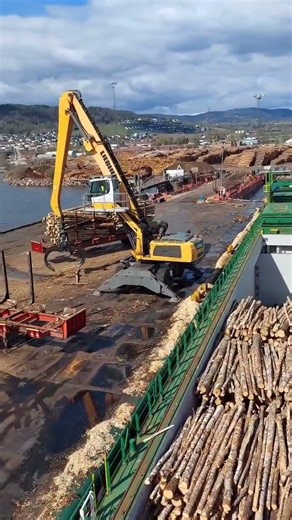 Liebherr LH 30 is a High Performance Material Handler#liebherr