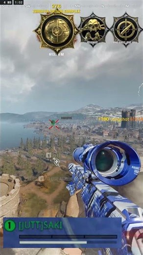 613m HDR Long Range Snipe in call of duty Warzone