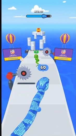 "Fast Snake, Faster Reflexes!" - 3D Gameplay #games #gaming #youtube #youtubeshorts