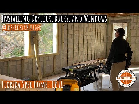 Installing windows in block homes (CMU) - Prep Work