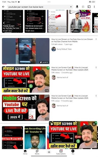 How open youtub channel