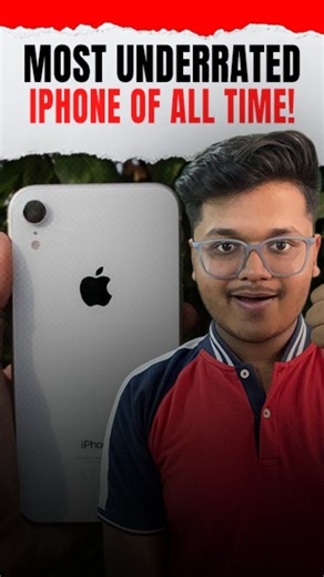 𝗣𝗔𝗥𝗧𝗛 𝗚𝗨𝗣𝗧𝗔 on Instagram: "Most Underrated iPhone Ever Made! *iPhone XR* . . . ( Apple, Apple iPhone, iPhone 16, iPhone 15, iPhone XS, iPhone 5s, iPhone 17) . . #techinfluencer #techtrends #techsavvy #techindia #appleiphone #apple #iphonexr"