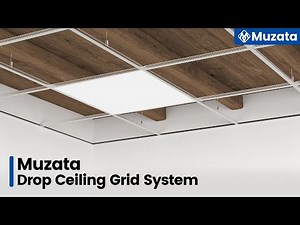 How to Install a Drop Ceiling | Muzata ALL-IN-ONE Suspended Ceiling System