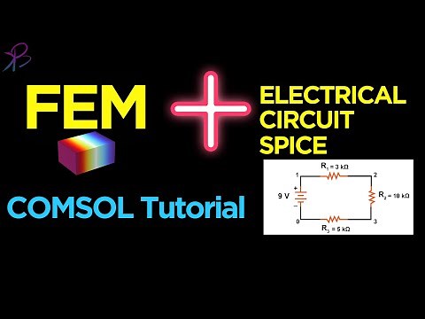 Electrical circuit + FEM simulation in COMSOL Multiphysics® Software