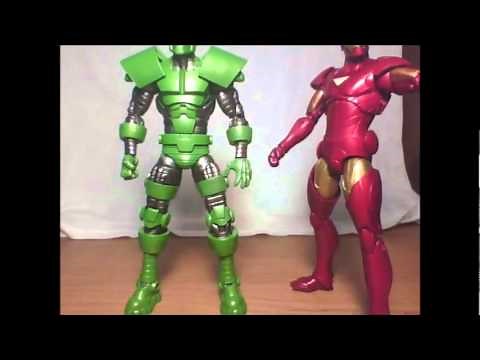 Titanium man Marvel Legends Figure Review Iron man