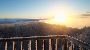 Fog, Sun, Fog Line. Free Stock Video