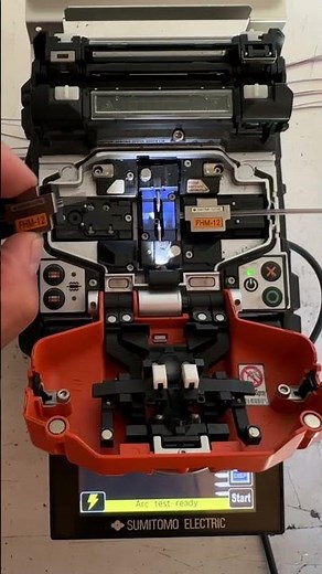 Mass Fusion splicer arc test
