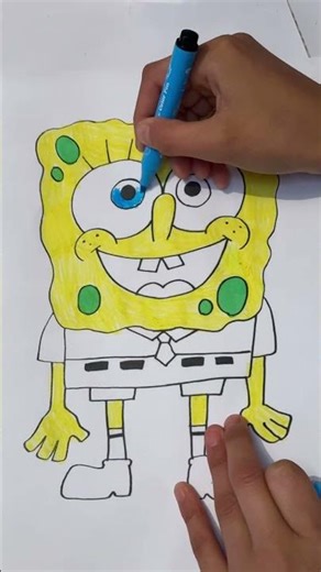 Hand-Drawn SpongeBob Magic!