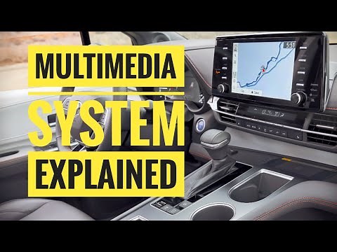 2021 Toyota Sienna Multimedia System with Dynamic Navigation
