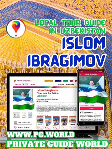 Uzbekistan offers one of the most dramatic travel stories in Central Asia, especially where nature and history collide. Islom Ibragimov is known for organizing complex routes and eco-adventures across remote regions. This video focuses on the “ARAL SEA EXTREME AND ECO TOUR”, exploring one of the world’s most striking environmental sites. The presentation shows a verified guide from PRIVATE GUIDE WORLD with documents, photos, detailed tours, and authentic reviews. Contact the guide directly here: