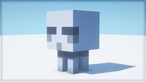 Ghast Statue | .nbt Schematic Minecraft Map